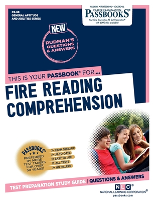 Fire Reading Comprehension (CS-68): Passbooks Study Guide by National ...