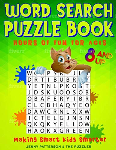 Word Search Puzzle Book: Hours of Fun for Ages 8 and up: Making Smart ...