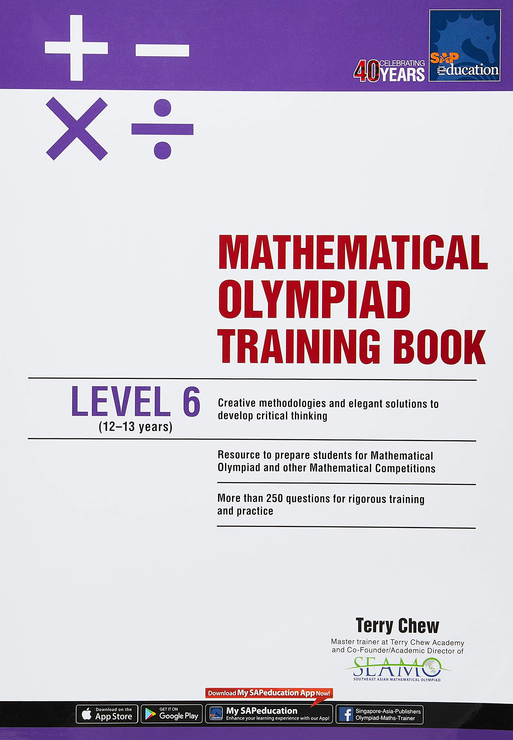 Mathematical Olympiad Training Book Level 6 by Terry Chew | Goodreads