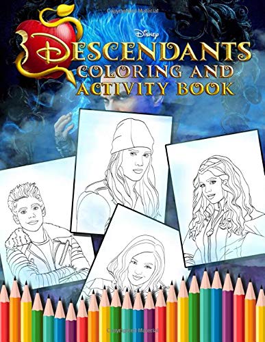 Descendants Coloring & Activity Book: A Descendants 3 Coloring and ...