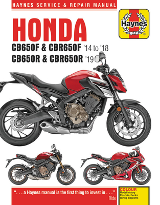 Honda CB650F & CBR650F,CB650R & CBR650R (14-19) Haynes Repair Manual by ...