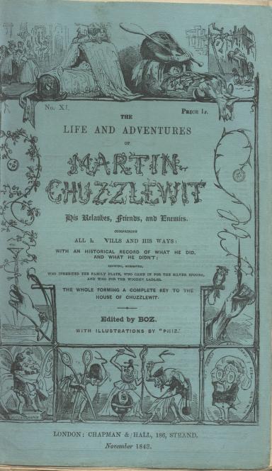 The Life and Adventures of Martin Chuzzlewit, No. XI by Charles Dickens ...