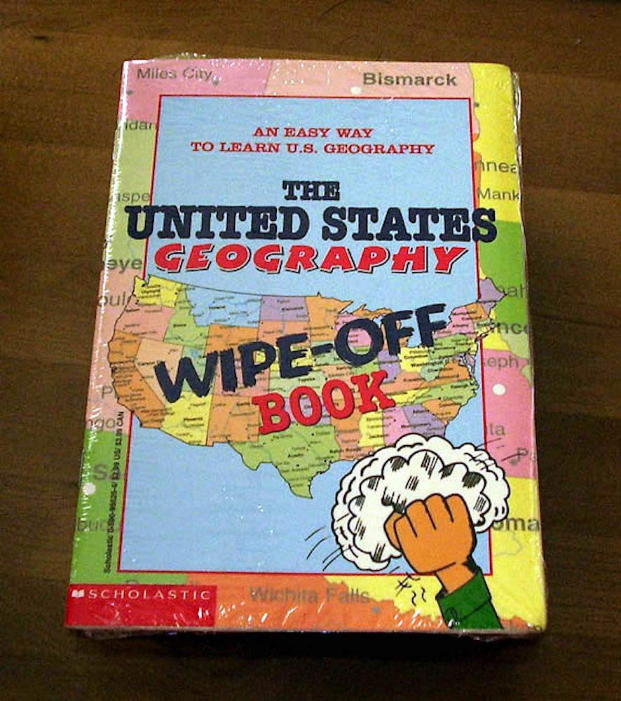 The United States Geography Wipe-Off Book by Scholastic Inc. | Goodreads