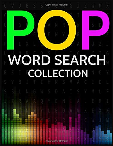 Pop Word Search Collection: 100 Pop Music, Singers, Artists and Bands ...