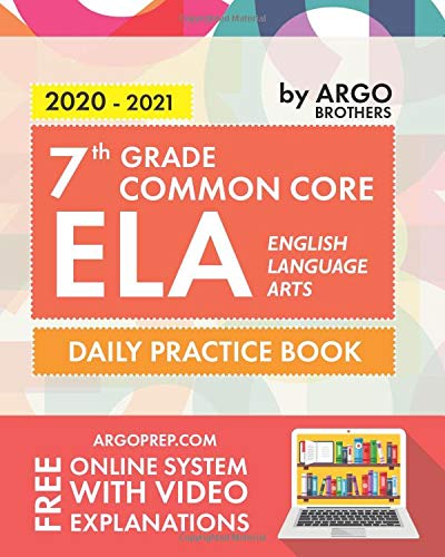 7th Grade Common Core ELA (English Language Arts): Daily Practice ...