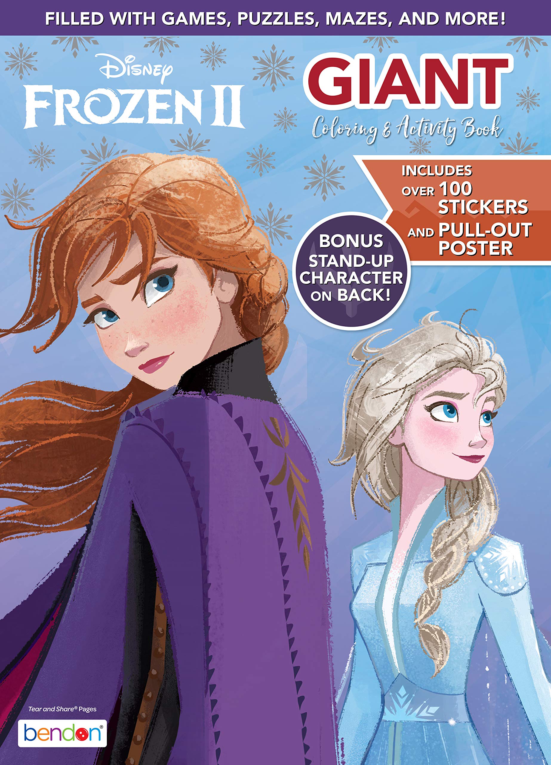 Disney Frozen 2 Giant 192-Page Activity Book 45820 by Walt Disney ...