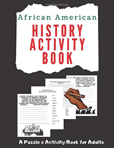 African American History Activity Book: A Puzzle Book for Adults ...