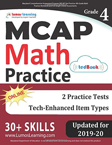 Maryland Comprehensive Assessment Program (MCAP) Test Practice: 4th ...