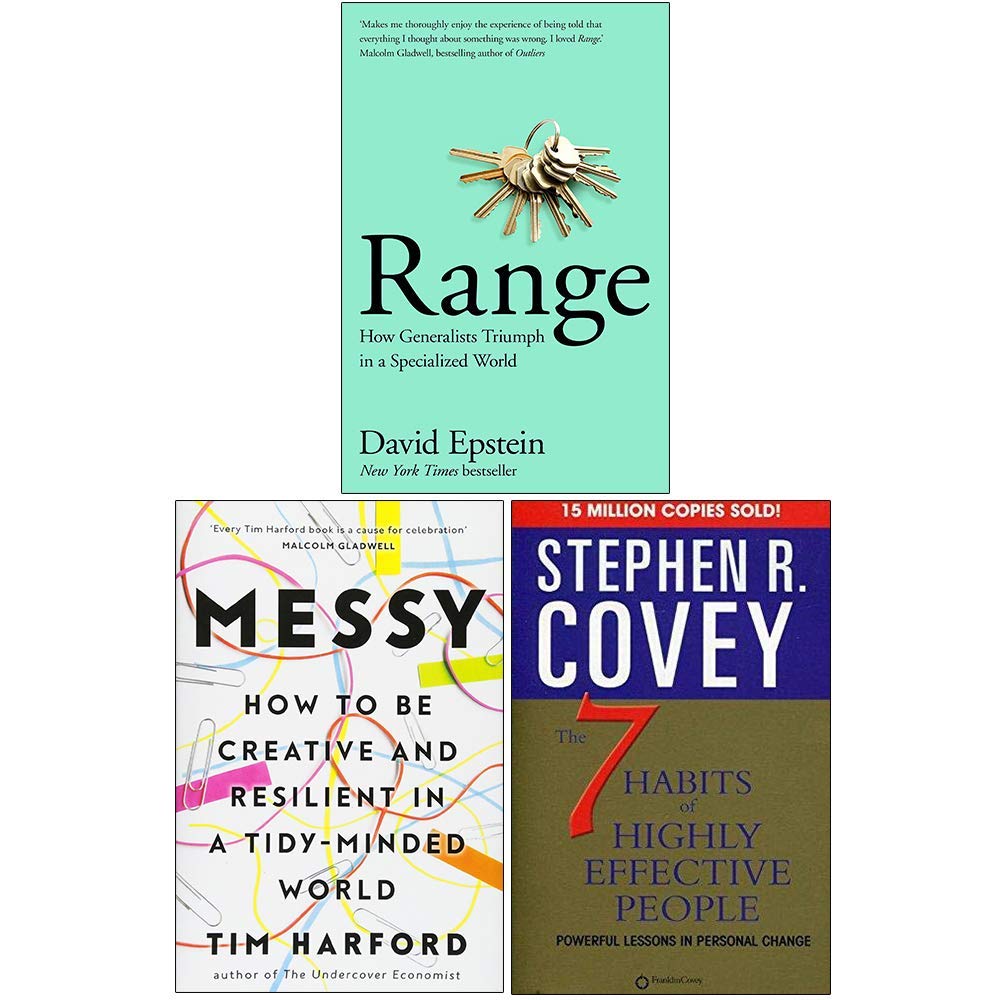 Range: How Generalists Triumph in a Specialized World / Messy / The 7 ...