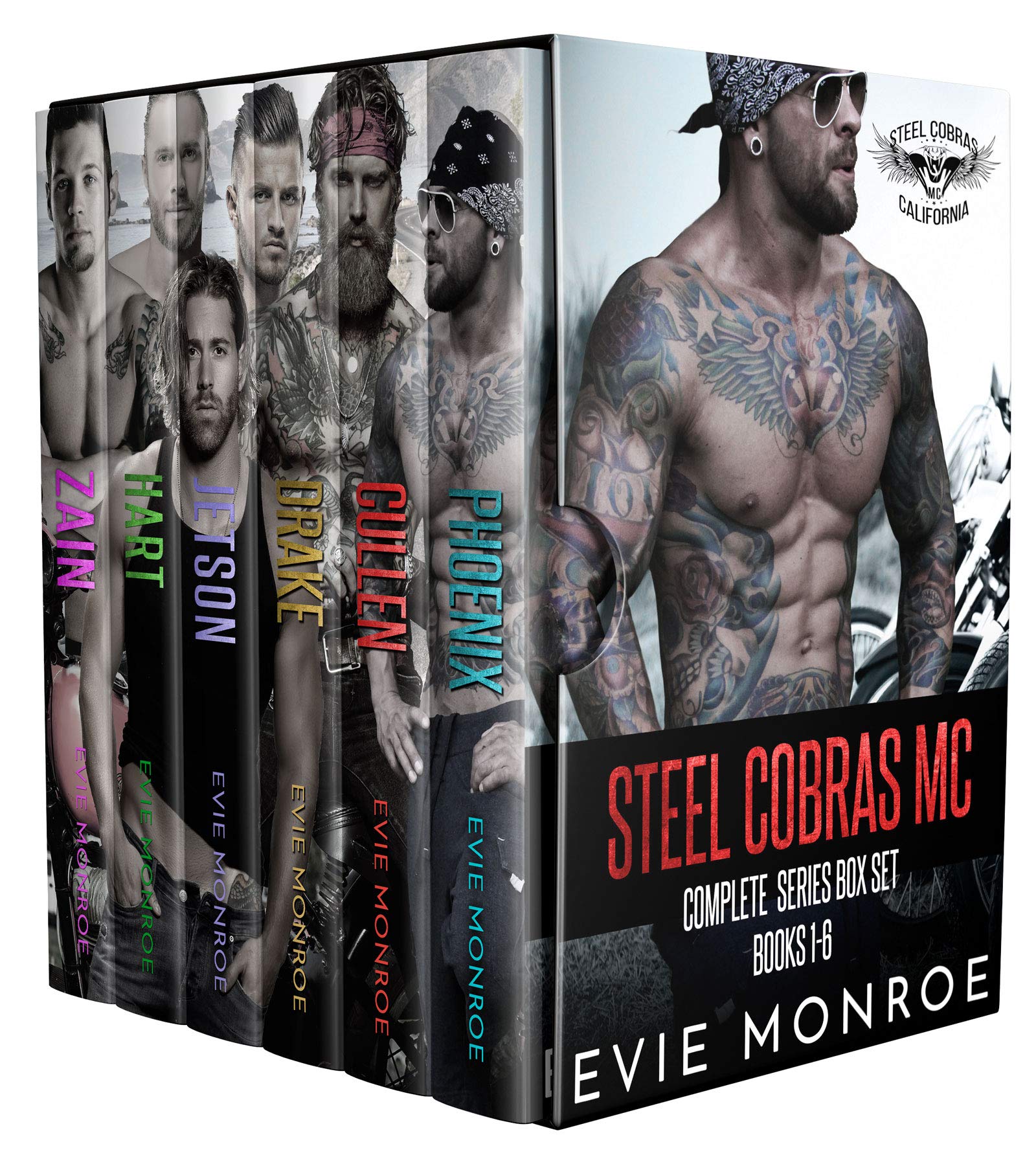 Steel Cobras MC Complete Box Set: Books 1-6 by Evie Monroe | Goodreads