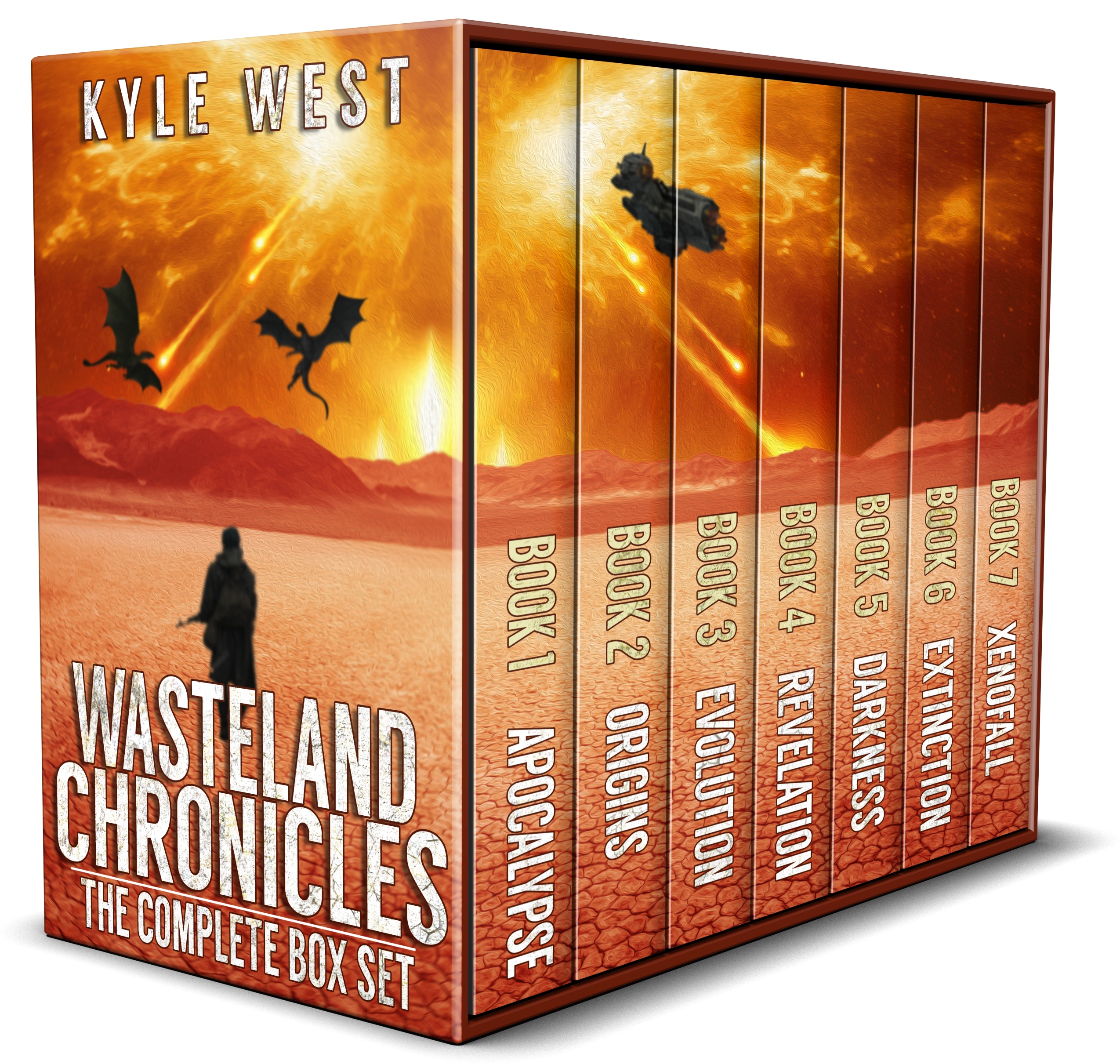 The Wasteland Chronicles: The Post-Apocalyptic Box Set by Kyle West ...