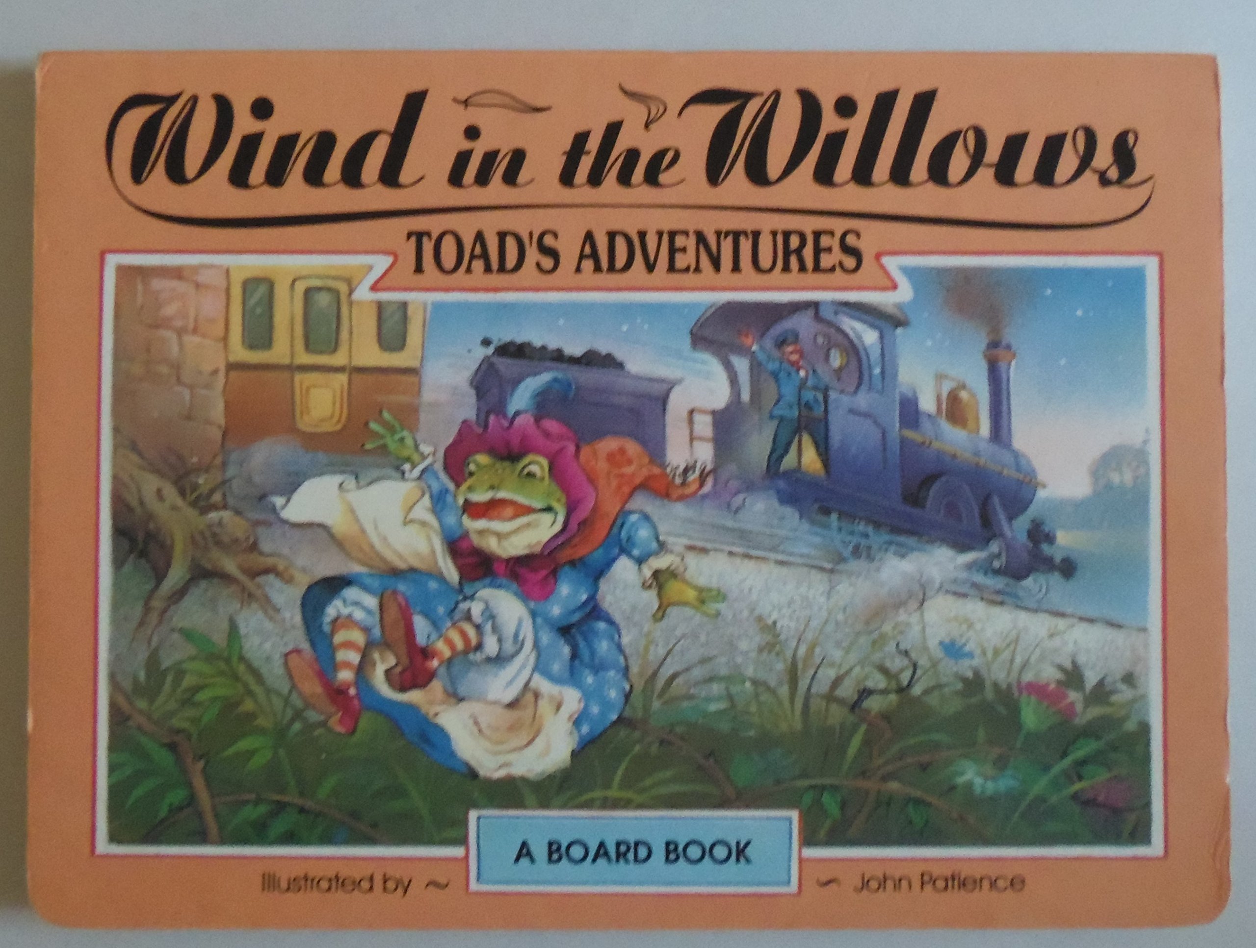 Wind in the Willows Board Books: Toad's Adventures by John Patience ...