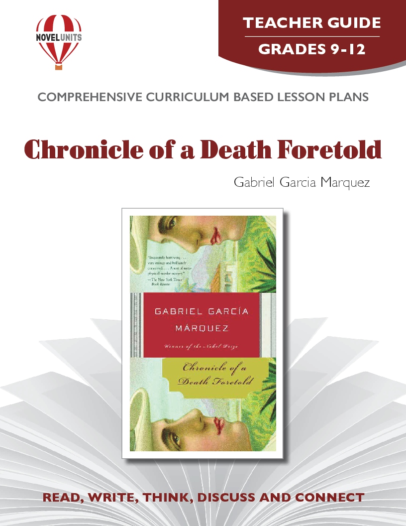 Chronicle of a Death Foretold (Teacher's Guide) by Novel Units, Inc ...