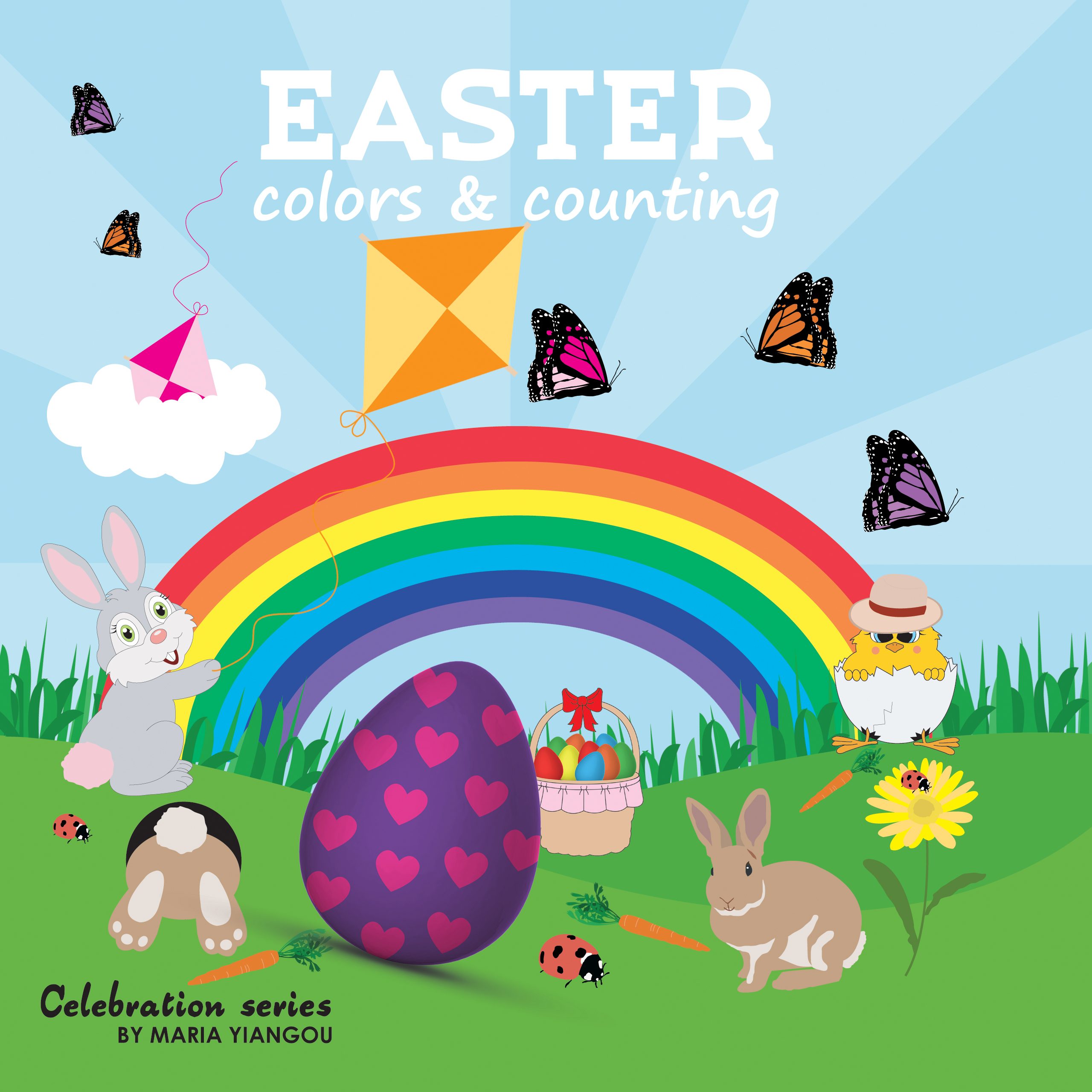 EASTER colors & counting: Learn colors & how to count. Numbers Easter ...
