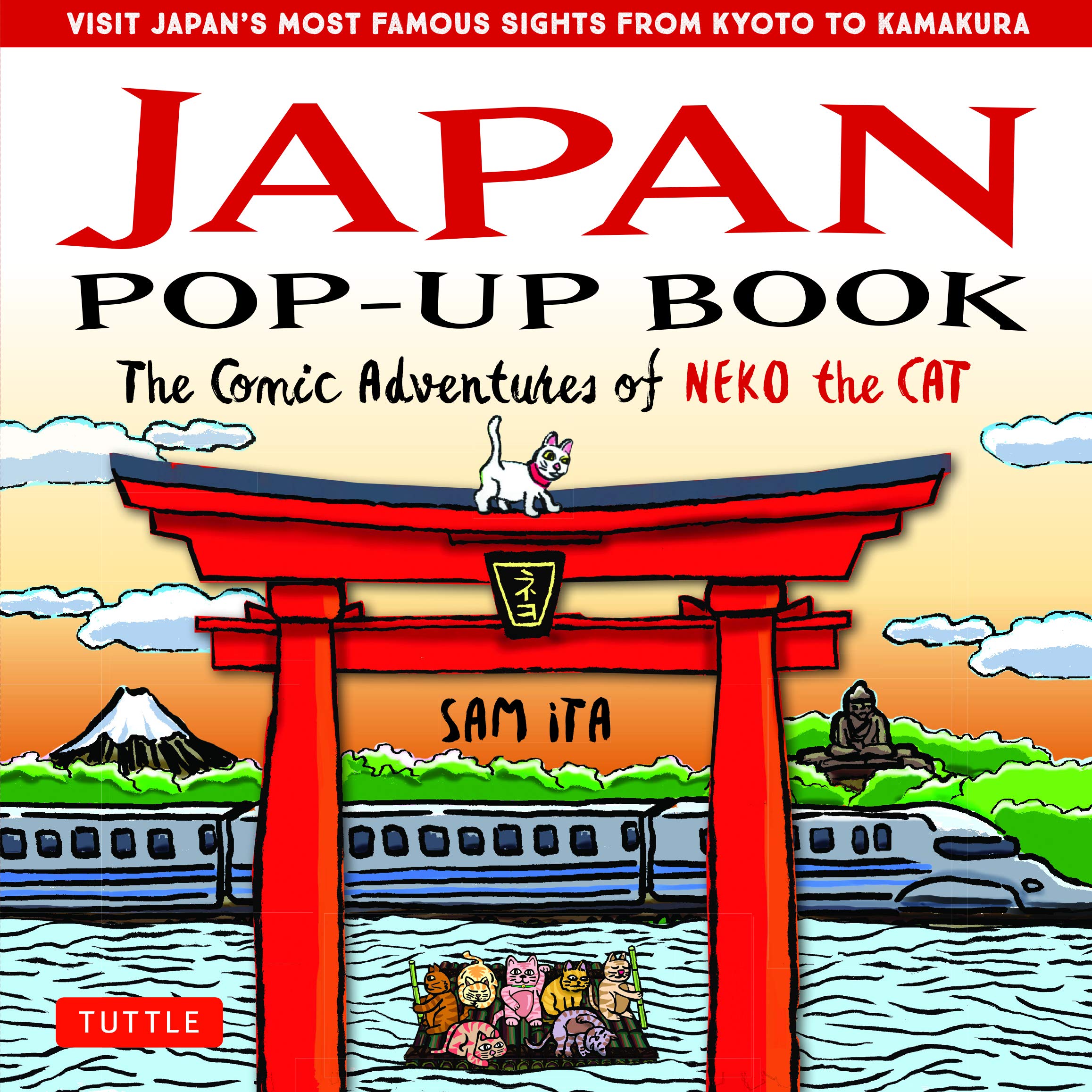 Japan Pop-Up Book: The Comic Adventures of Neko the Cat by Sam Ita ...