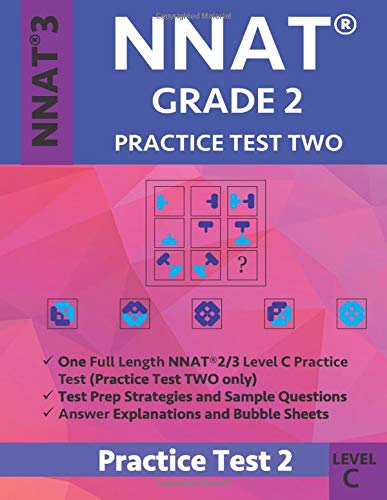 NNAT Grade 2 NNAT3 Level C: NNAT Practice Test 2: NNAT 3 Grade 2 Level ...