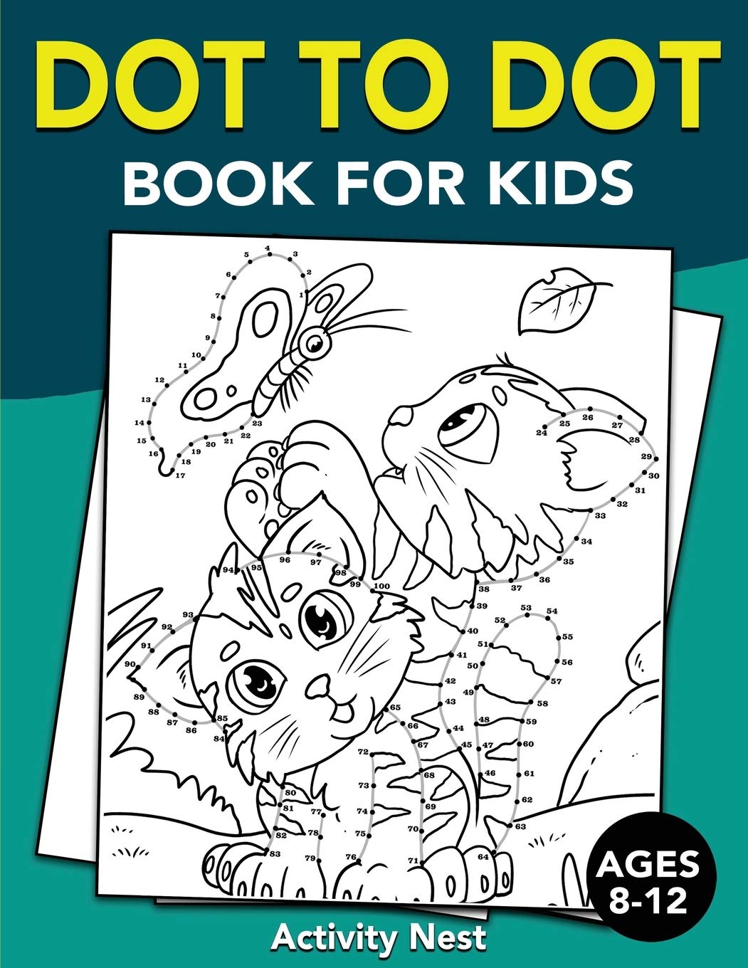 Dot To Dot Book For Kids Ages 8-12: Challenging and Fun Dot to Dot ...