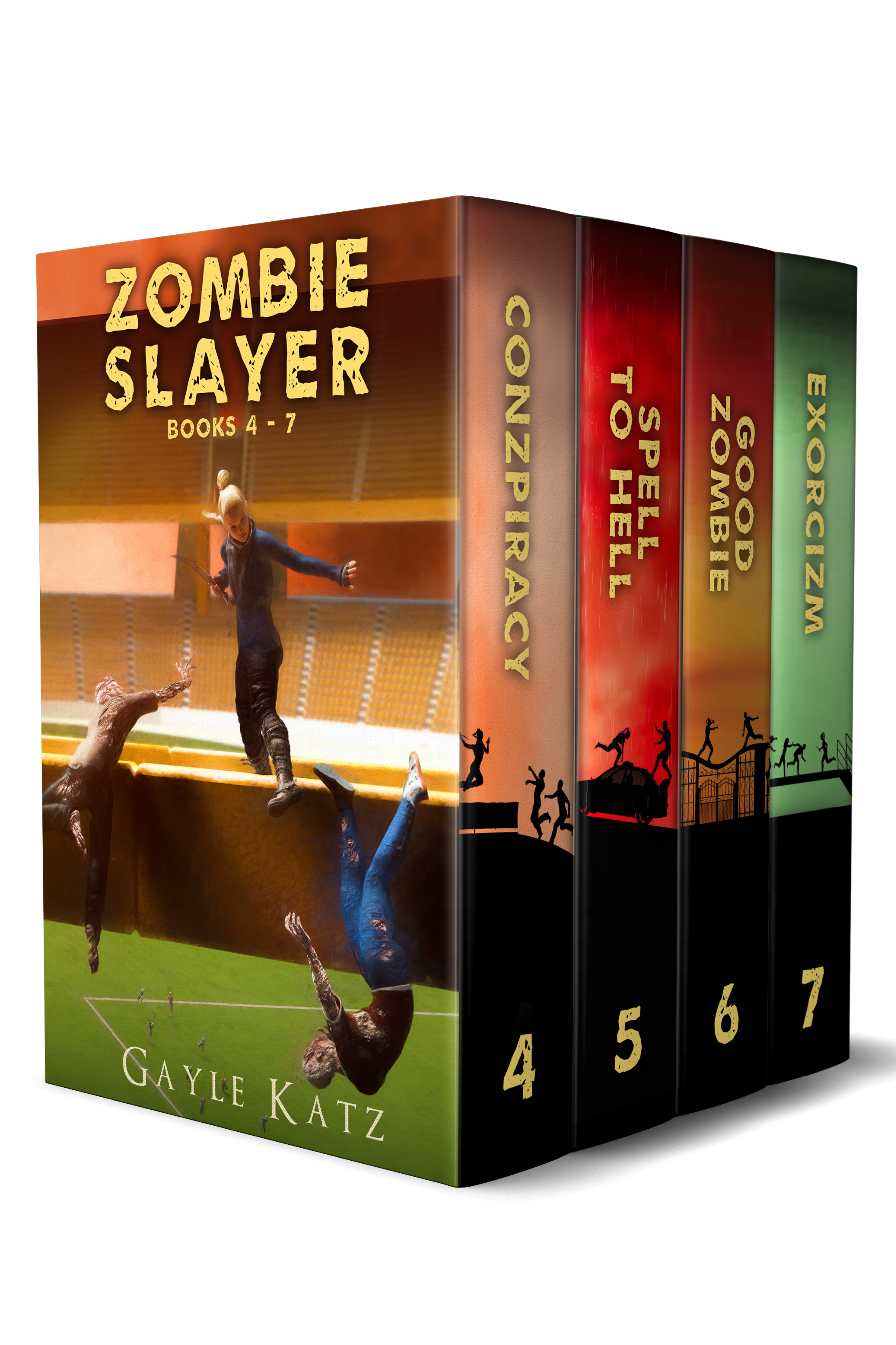 Zombie Slayer Box Set 2: Conzpiracy, Spell to Hell, Good Zombie ...