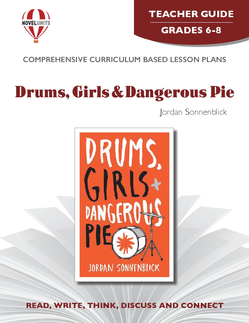 Drums, Girls & Dangerous Pie (Teacher's Guide) by Novel Units, Inc ...