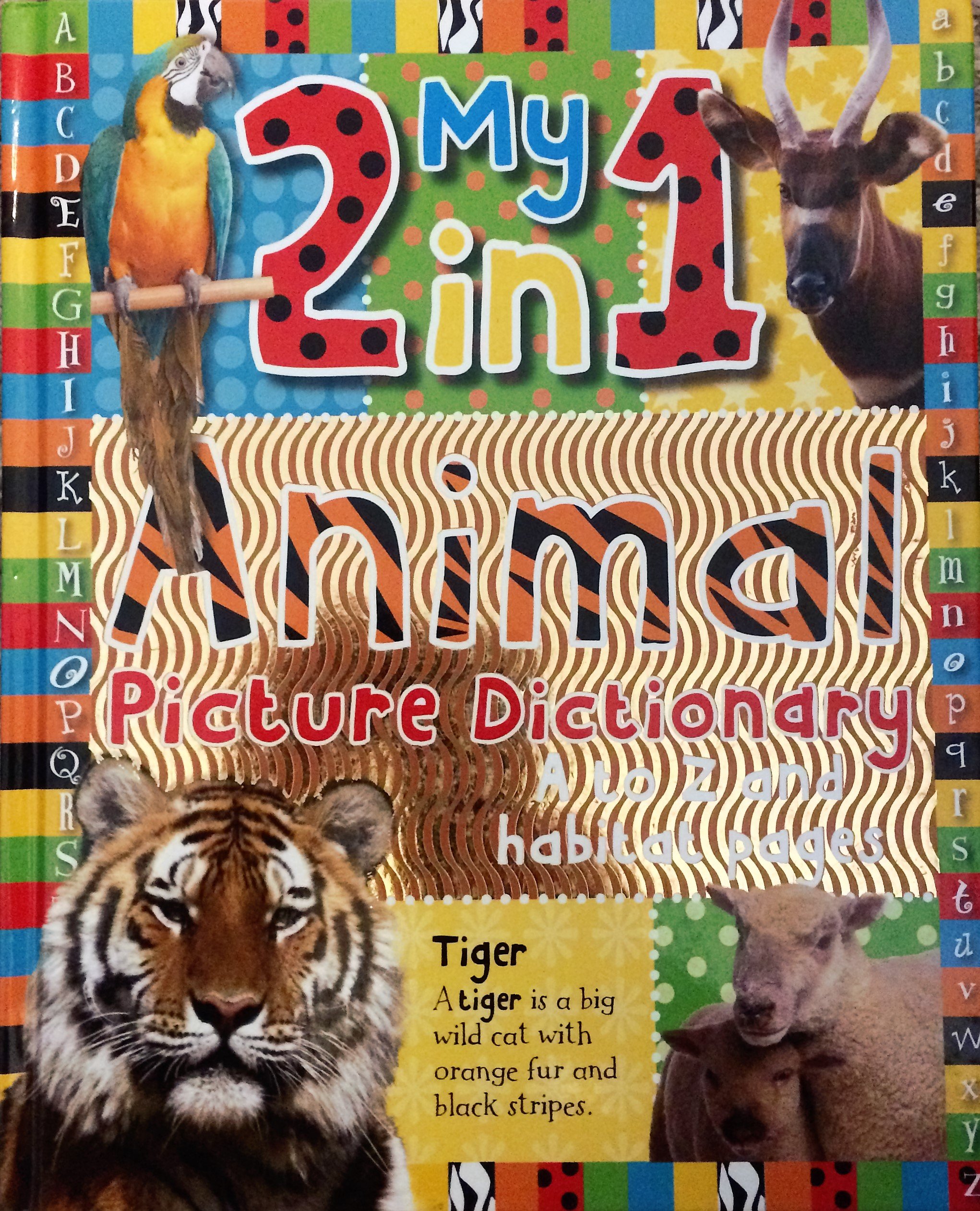 My 2 in 1 Animal Picture Dictionary A to Z and Habitat Pages by Sarah ...