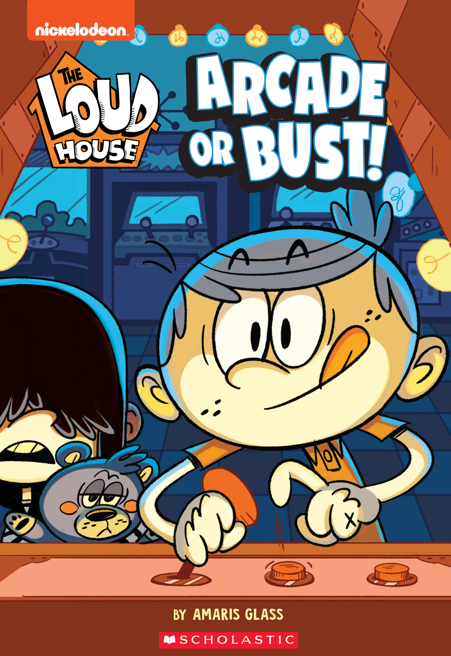 Arcade or Bust! (The Loud House: Chapter Book) (2) by Amaris Glass ...
