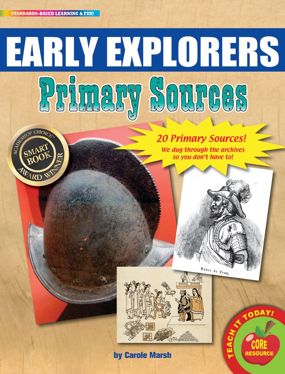 Gallopade Publishing Group Historical Documents Early Explorers Primary ...