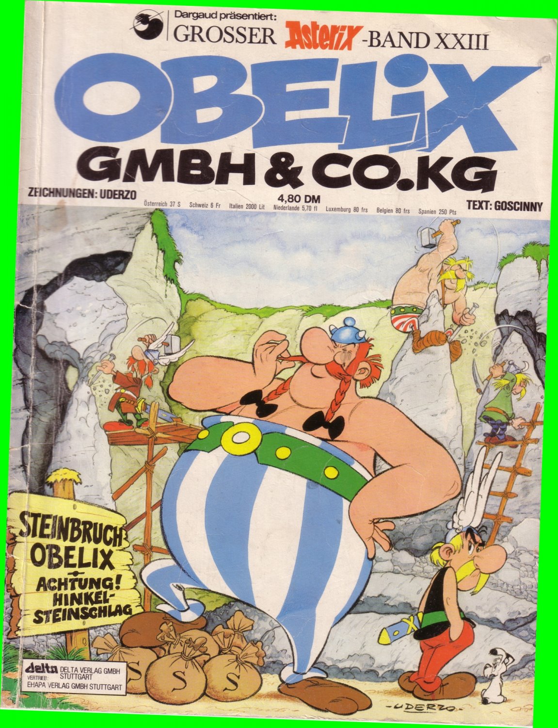 Obelix GmbH & Co.KG (Asterix, #23) by René Goscinny | Goodreads