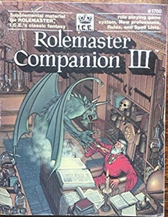 Rolemaster Companion III by Don Coator | Goodreads