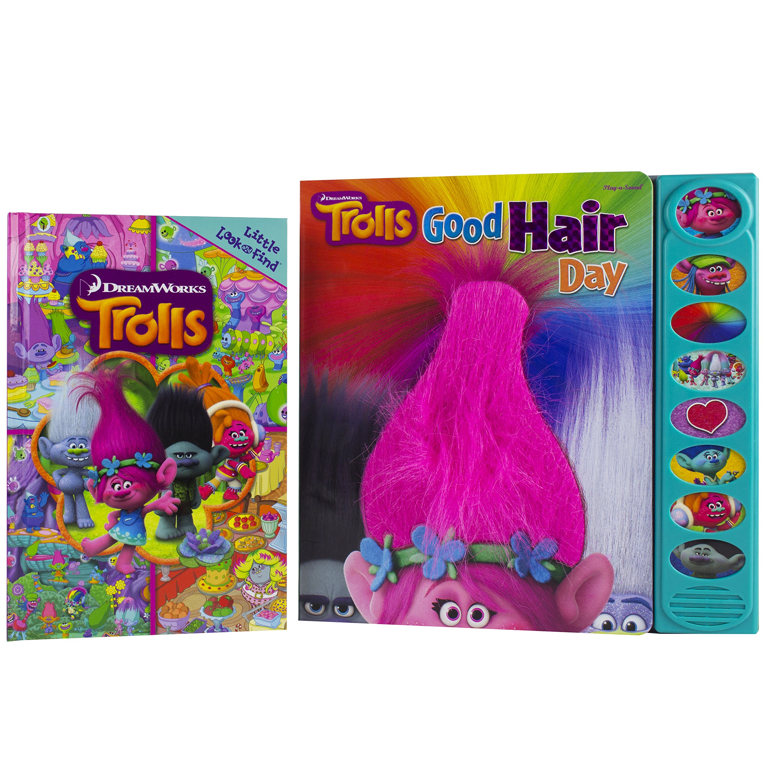 DreamWorks Trolls - Sound Book and Little Look and Find Bundle - PI ...