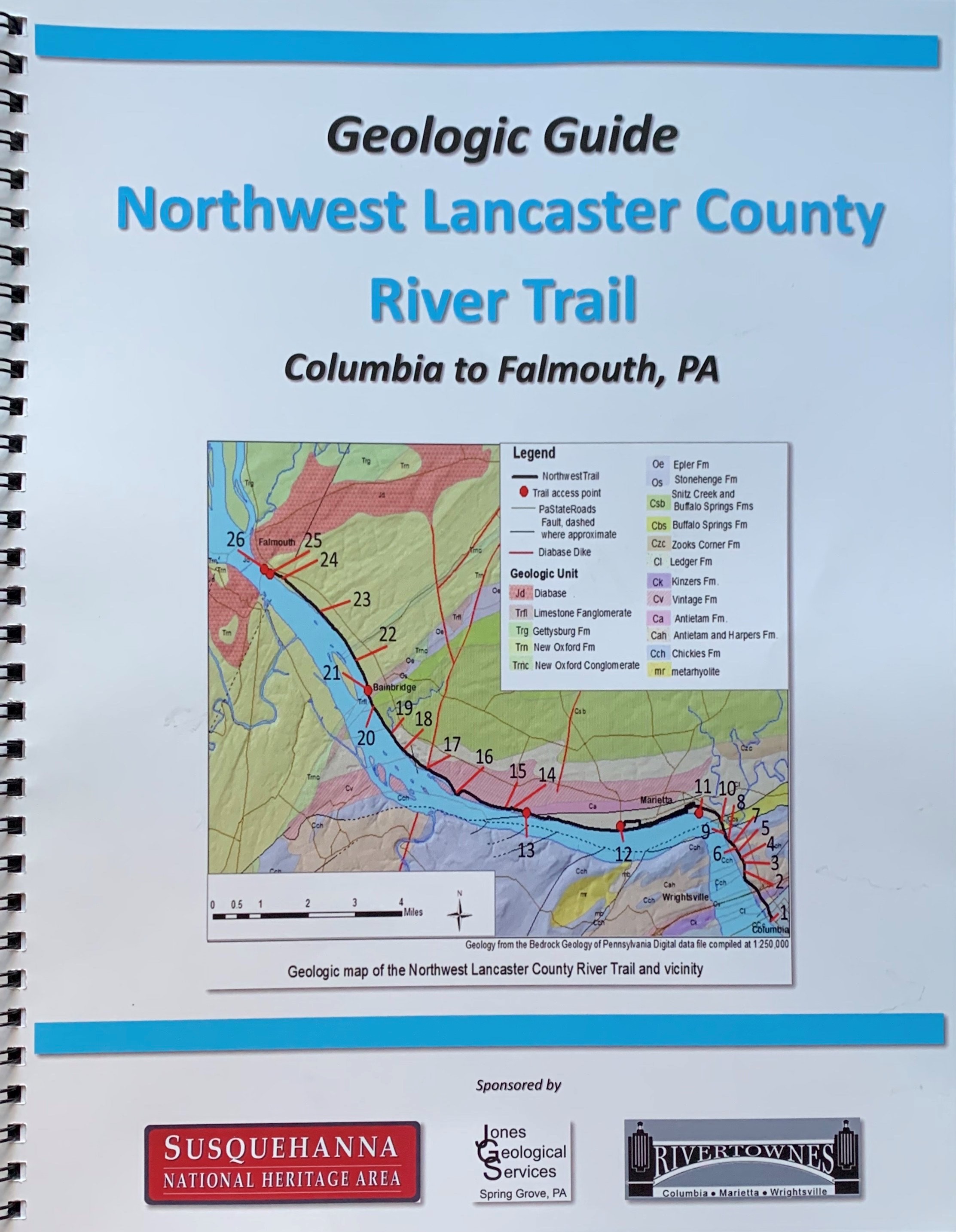 Geologic Guide Northwest Lancaster County River Trail : Columbia to ...