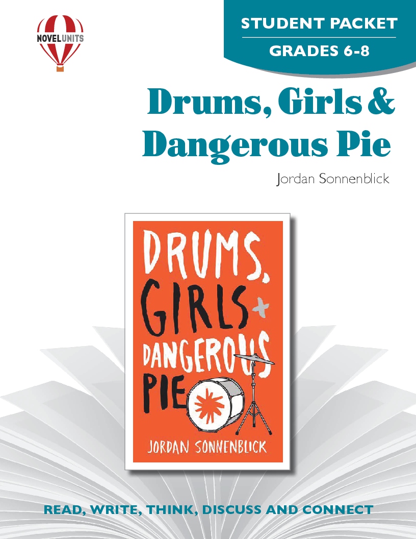 Drums, Girls & Dangerous Pie (Student Packet) by Novel Units, Inc ...