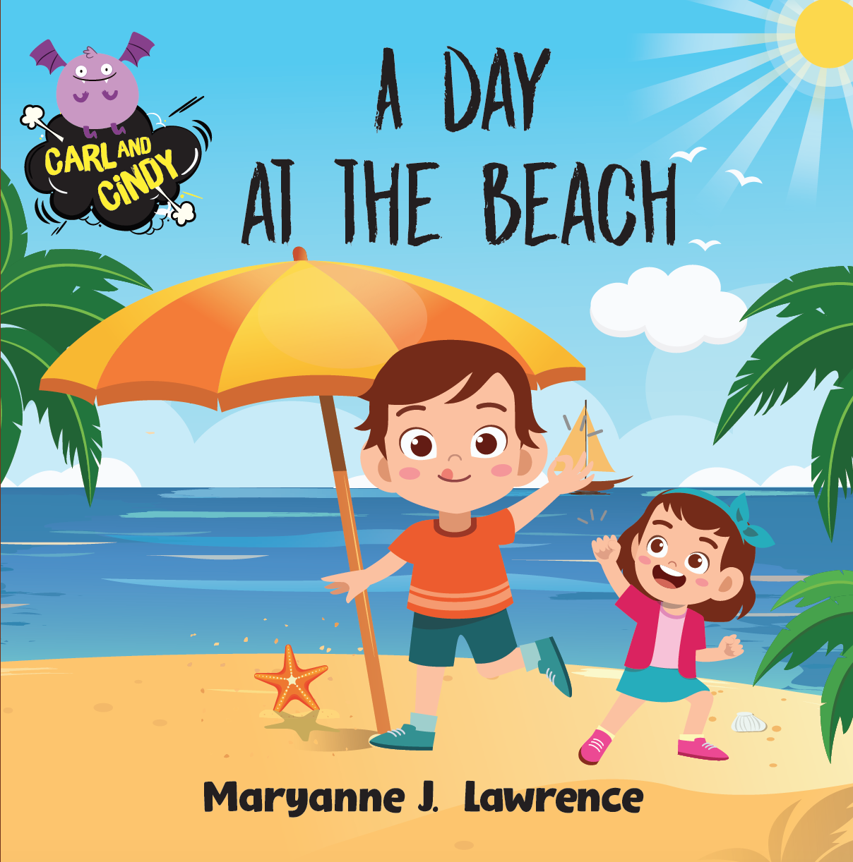 A Day At The Beach: A children's bedtime story book by Maryanne J ...