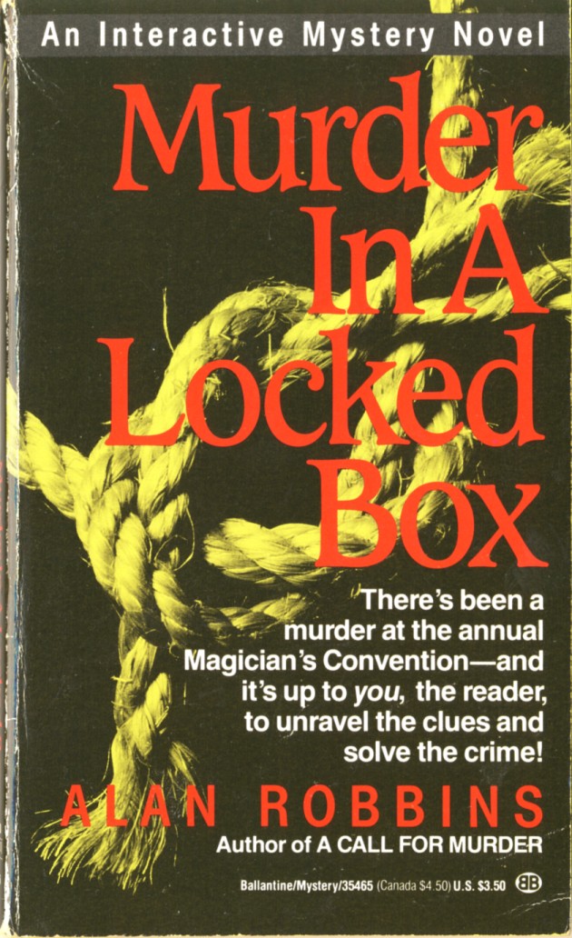 Murder in a Locked Box by Alan Robbins | Goodreads