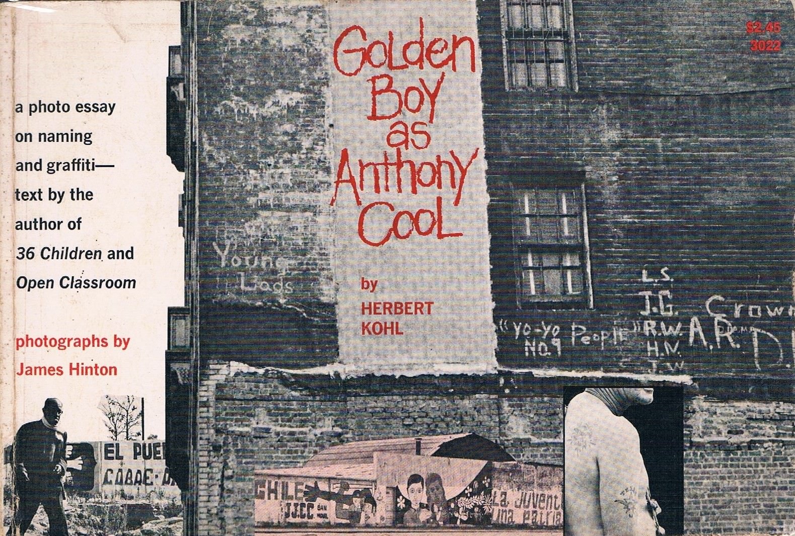 Golden Boy As Anthony Cool by Herbert R. Kohl | Goodreads