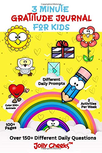 3 Minute Gratitude Journal for Kids: A Notebook to Teach Children to ...