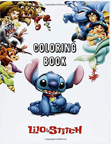 Lilo & Stitch: Coloring Book for Kids and Adults by Lilo Stich ...