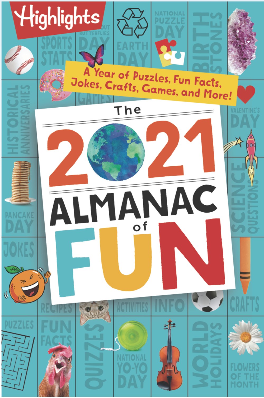 The 2021 Almanac of Fun: A Year of Puzzles, Fun Facts, Jokes, Crafts ...