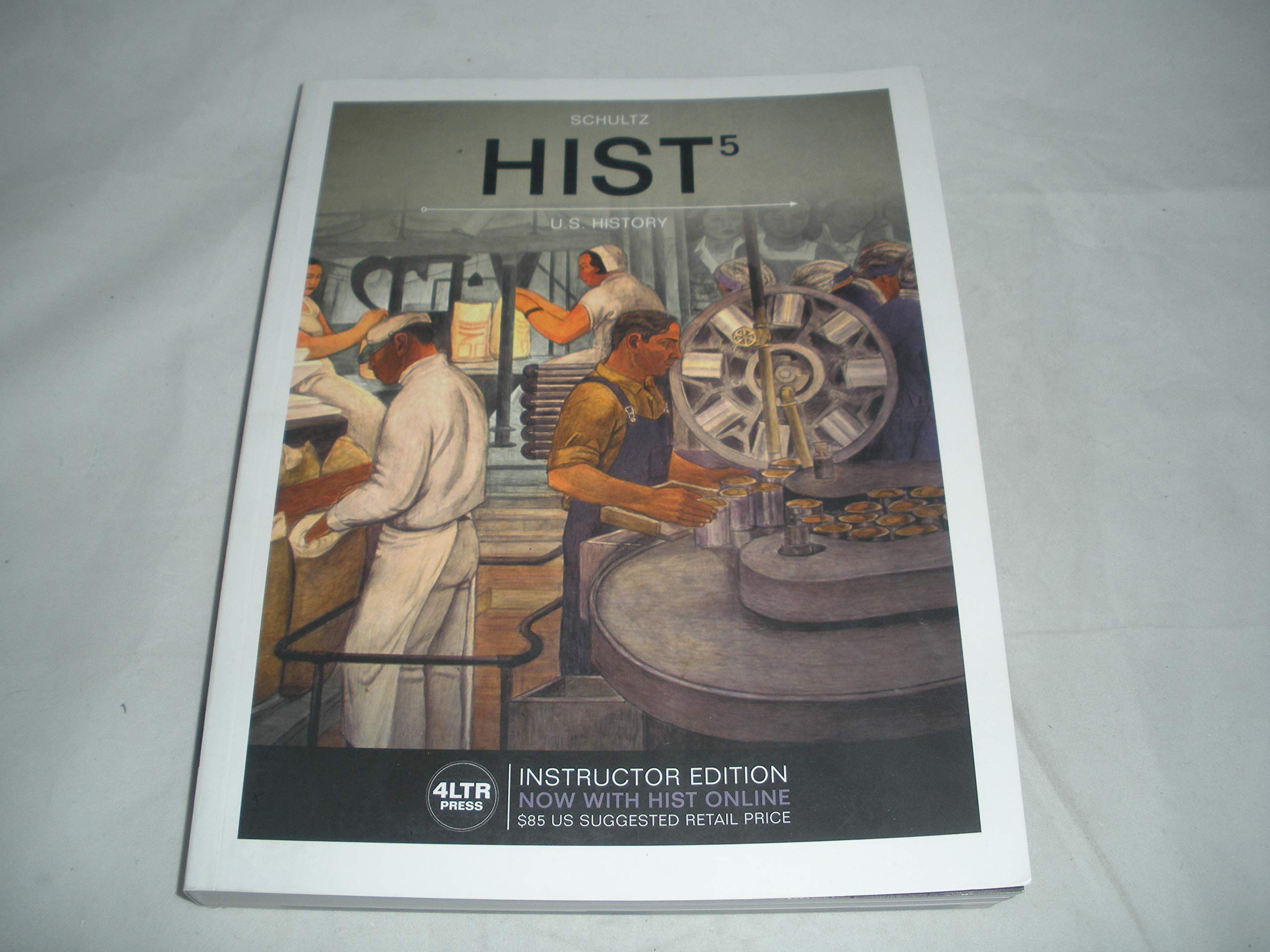 HIST 5 U. S. History Text Only 5th Edition Instructor Edition by Kevin ...