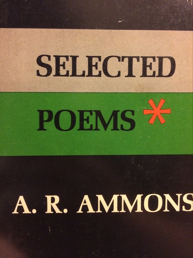 Selected Poems by A.R. Ammons | Goodreads