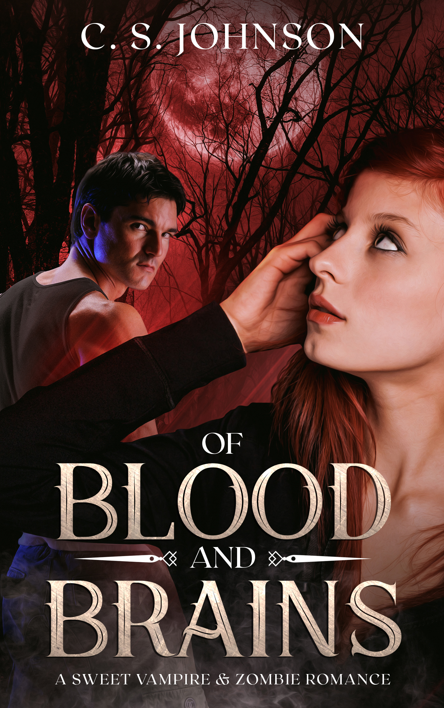 Of Blood and Brains: A Sweet Vampire & Zombie Romance by C.S. Johnson ...