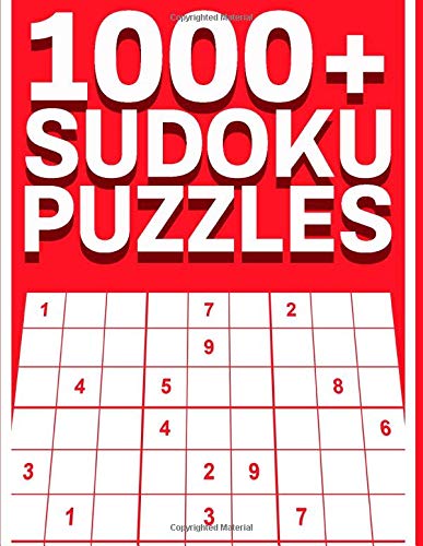 1000+ Sudoku Puzzles: 1000+ Puzzles Easy To Hard Soduko Book For Adults ...
