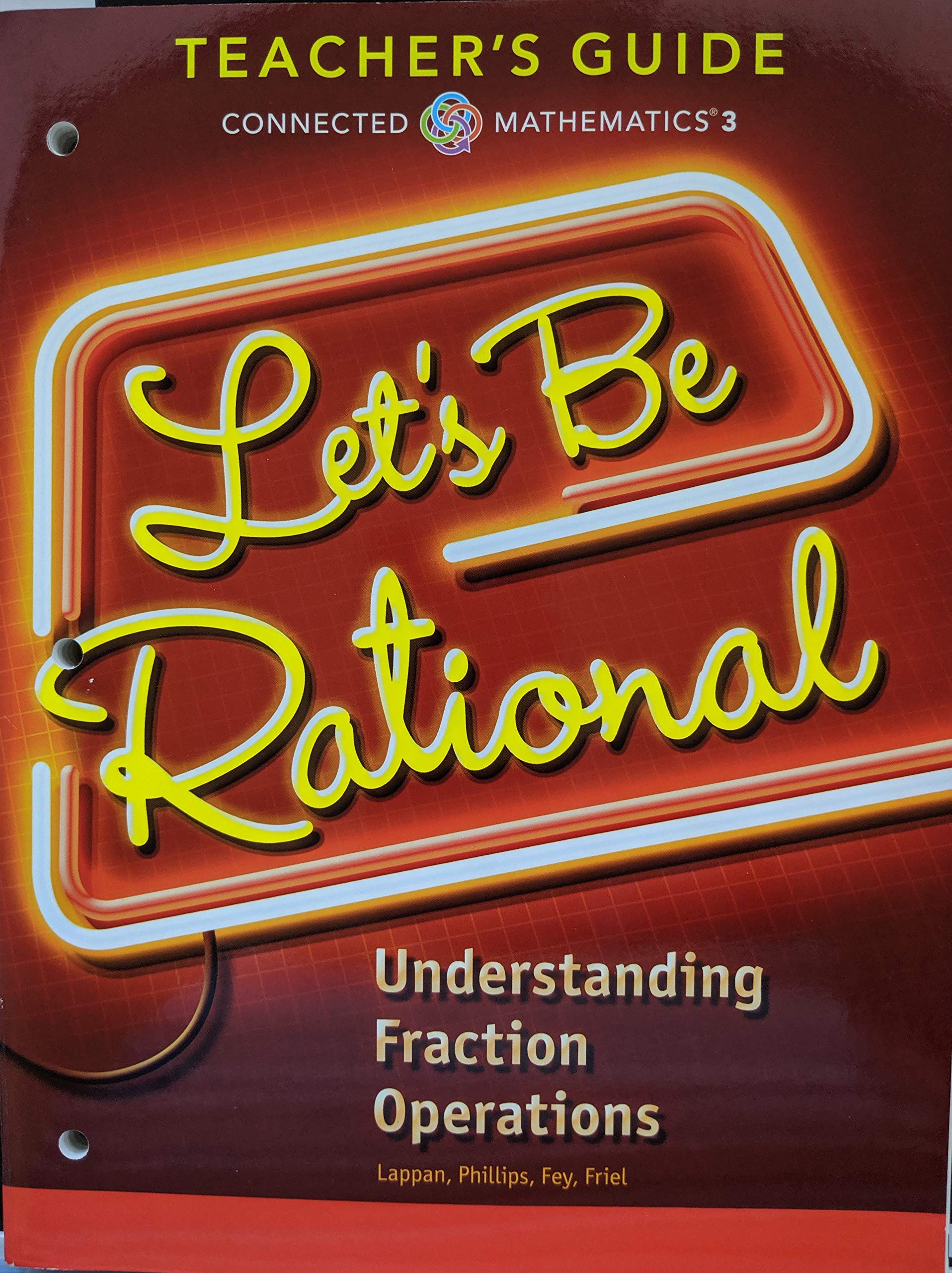 Connected Mathematics 3 - Let's Be Rational: Understanding Fraction ...