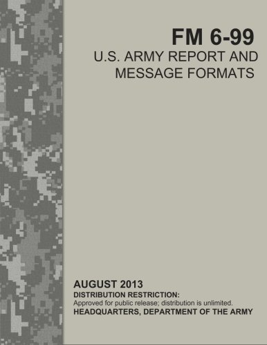 US Army Report and Message Formats by U.S. Department of the Army ...