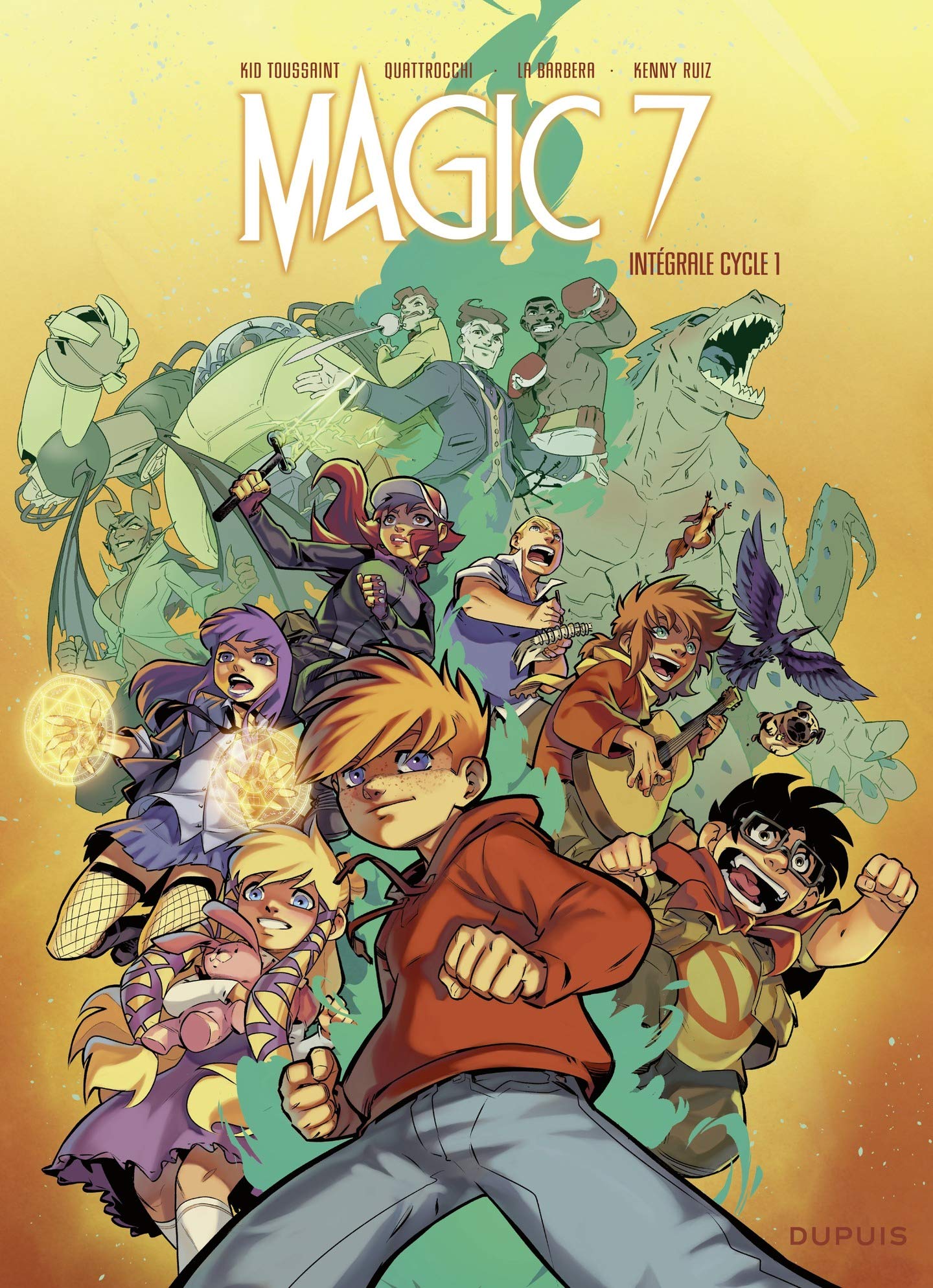 Magic 7 - L'intégrale - tome 1 (Magic 7 – L'intégrale) by Kid Toussaint ...