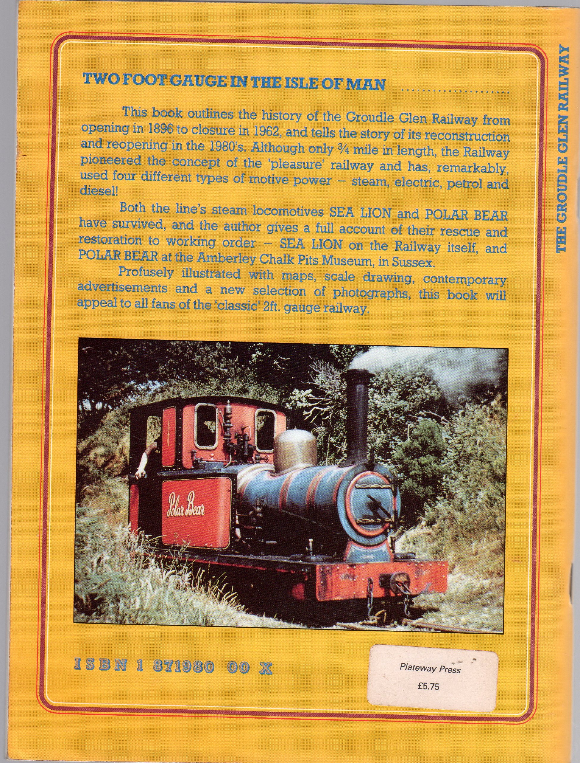 The Groudle Glen Railway by David Harland Smith | Goodreads
