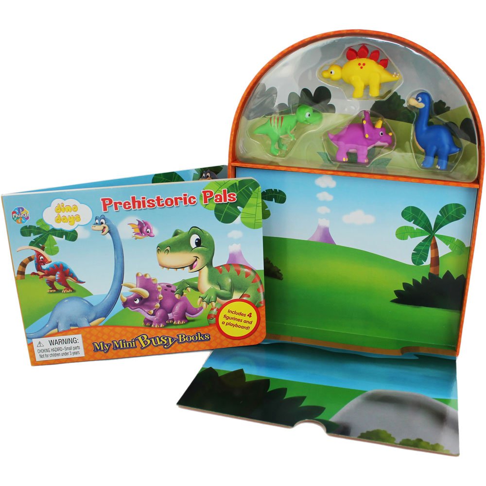 Phidal Dino Days Prehistoric Pals My Mini Busy Books - Activity Books ...