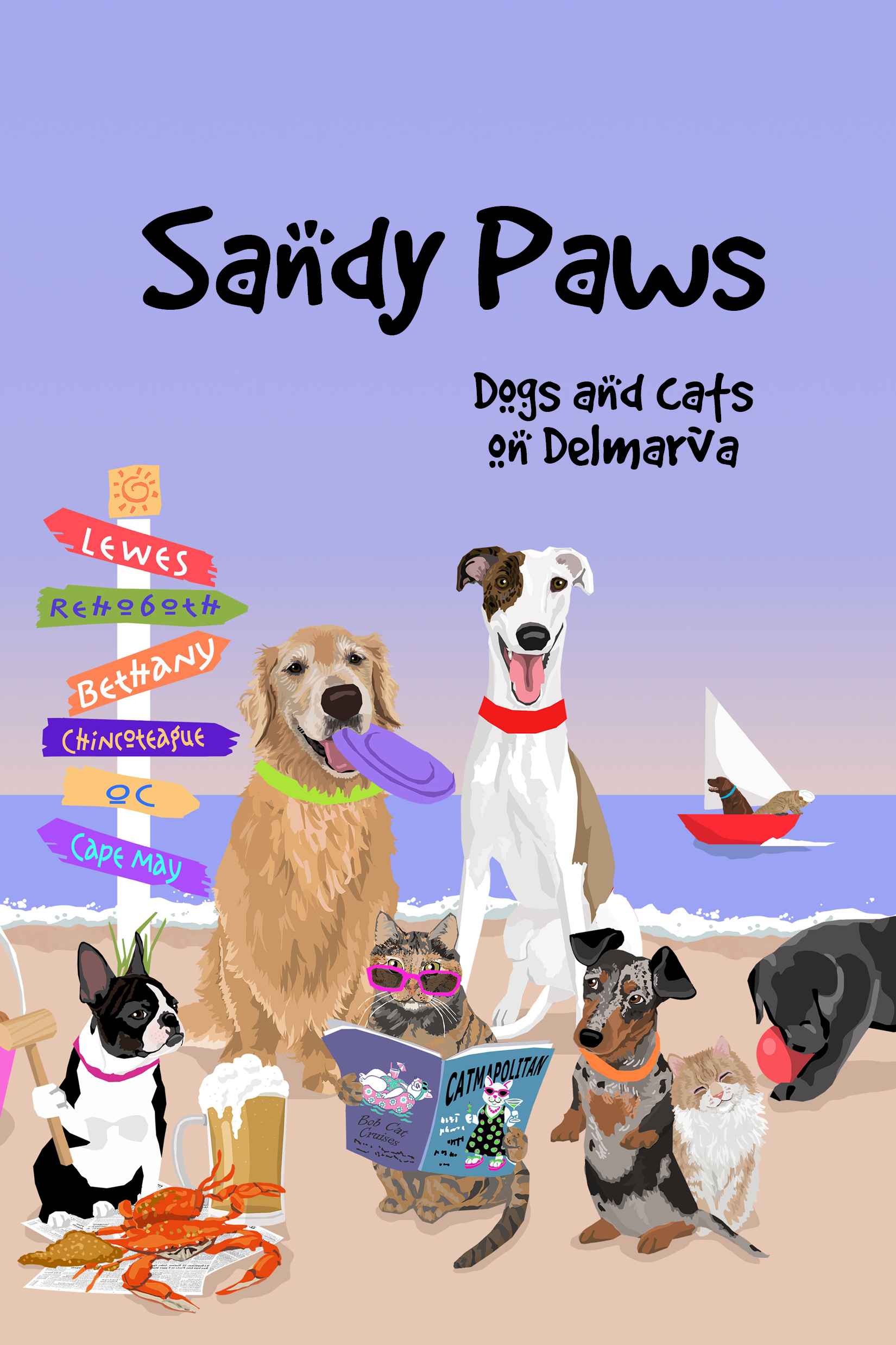Sandy Paws: Dogs and Cats on Delmarva by Nancy Sakaduski | Goodreads
