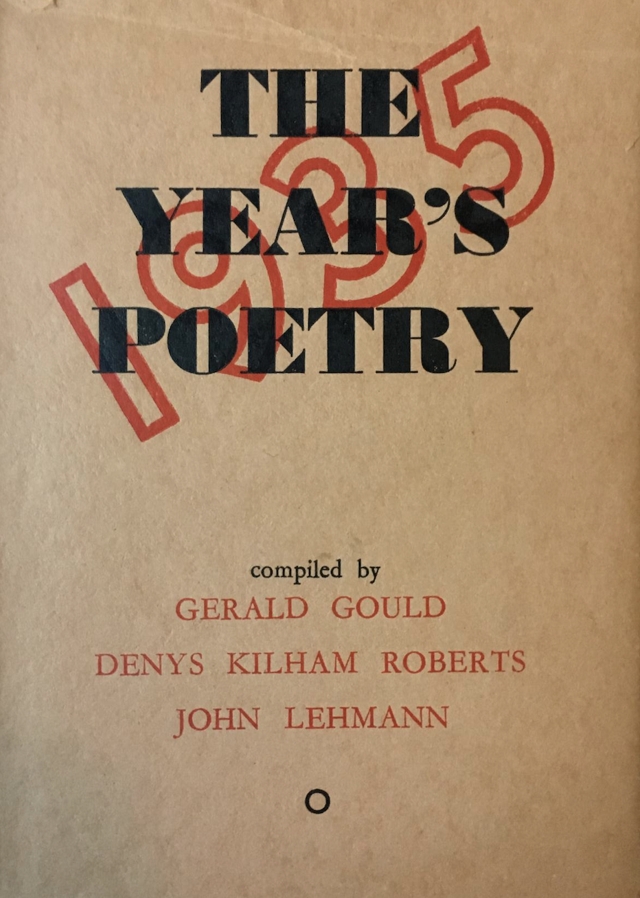 The Year's Poetry 1935 by Gerald Gould | Goodreads
