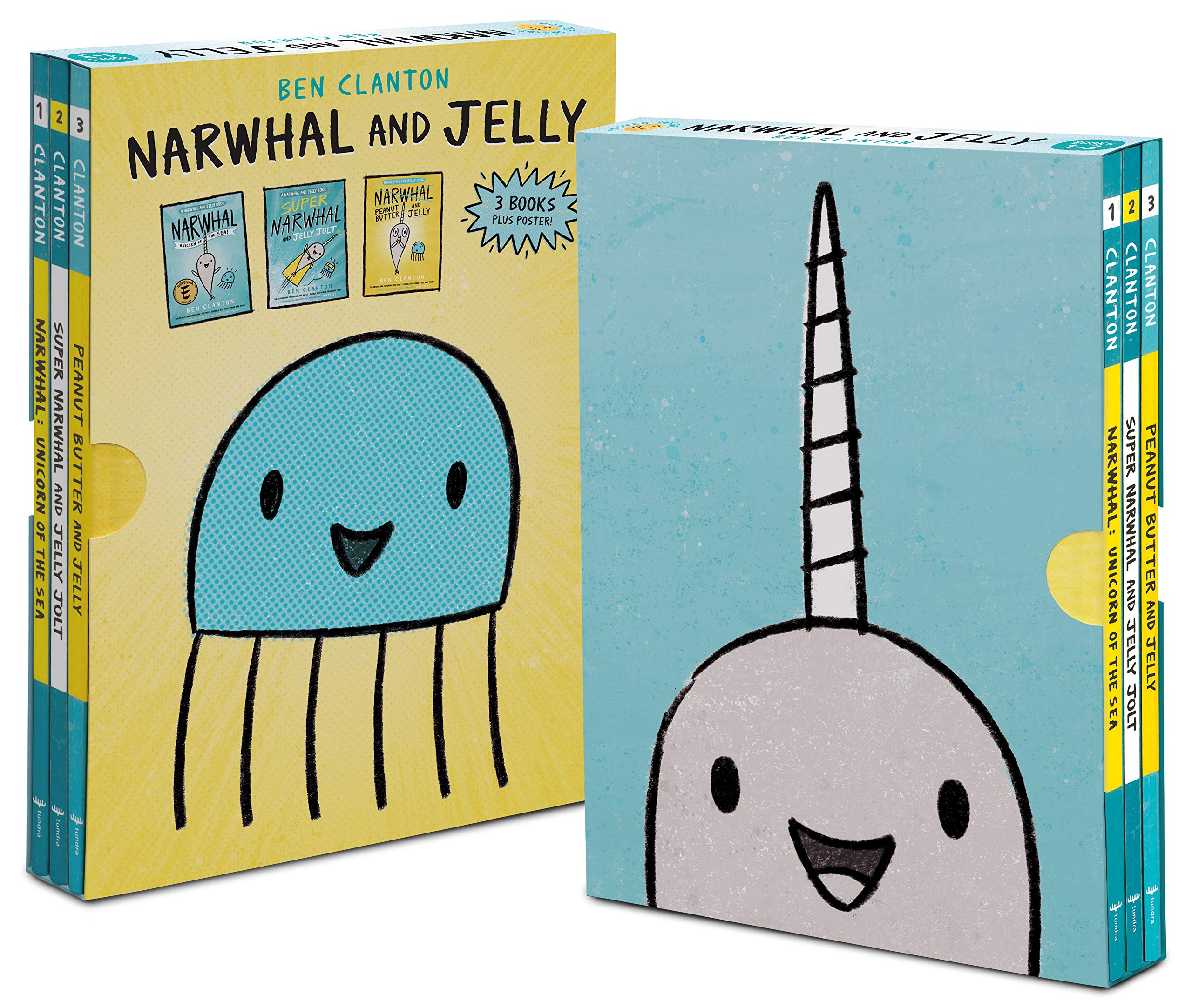 Narwhal and Jelly Box Set #1-3 by Ben Clanton | Goodreads