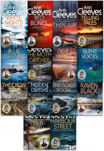 Ann Cleeves TV Shetland & Vera Series Collection 14 Books Set (Telling ...